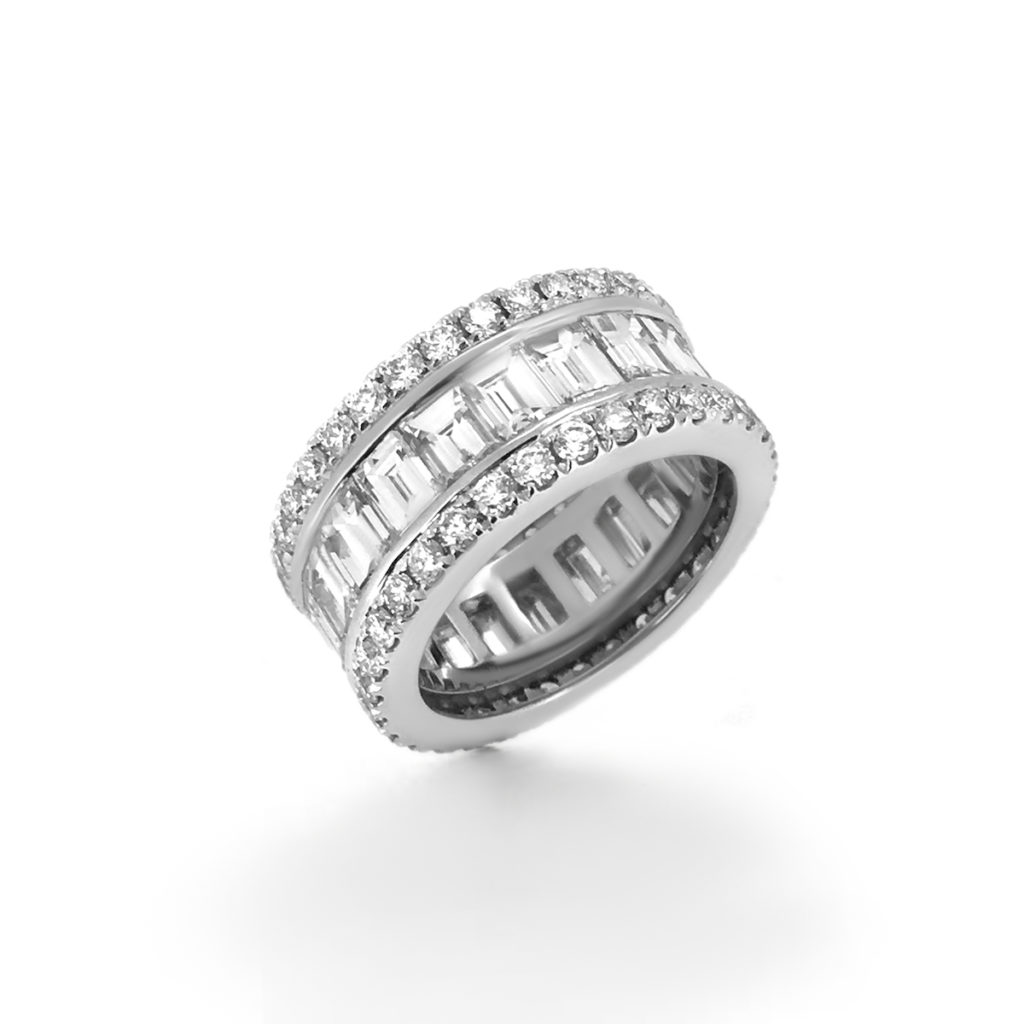Pave Design Diamond Dress Ring - Haywards of Hong Kong